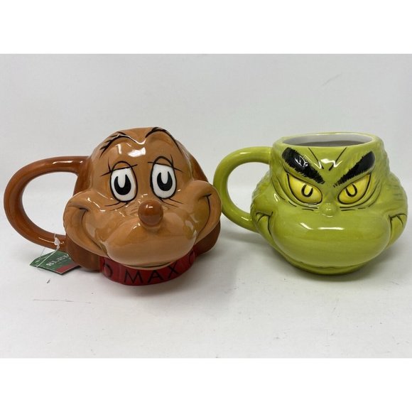 Bioworld | Dining | The Grinch 3d Max The Dog Grinch Christmas Mug 6oz ...